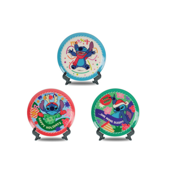 Disney | Accents | Disneys Lilo And Stitch Christmas Stitch 3 Piece ...